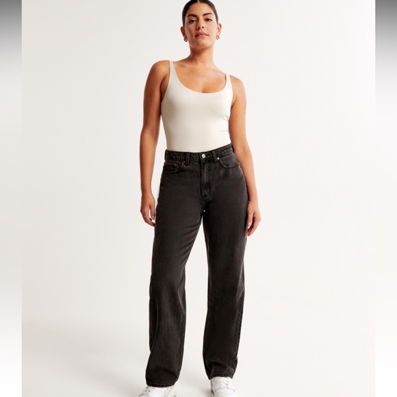Abercrombie & Fitch | Jeans | Abercrombie Curve Love High Rise Taper ...